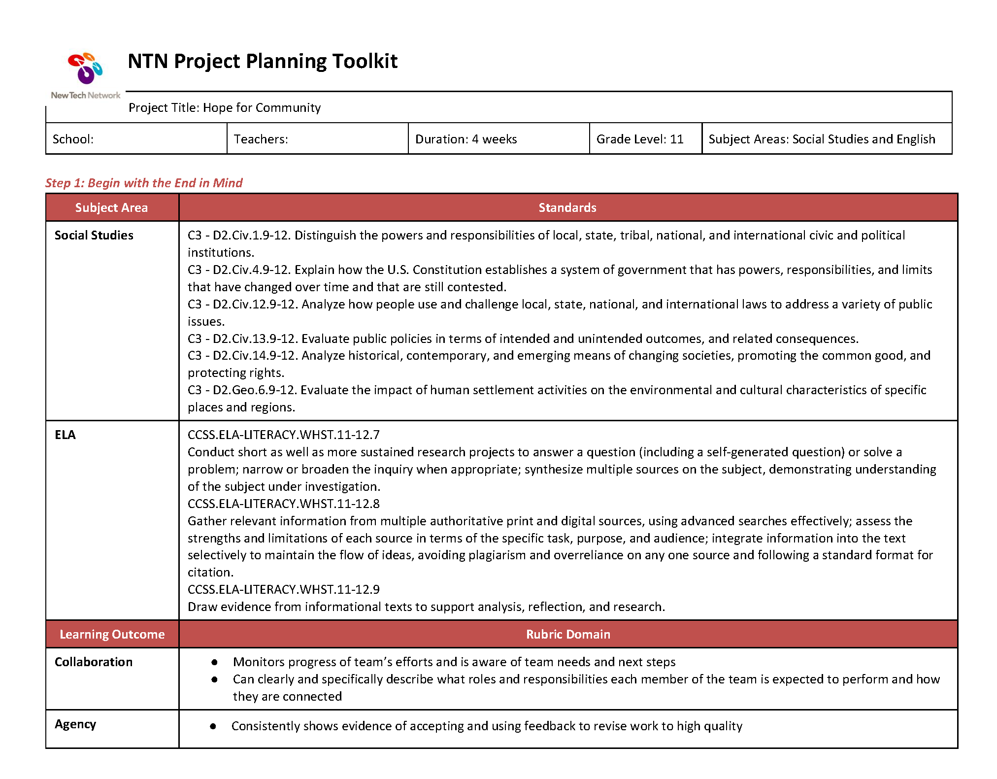 Going Deeper: The Power of Integrating Proficiency-Based and Project ...