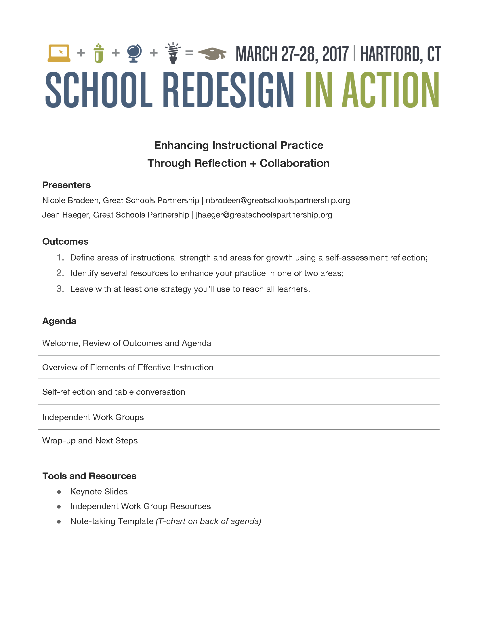 Reflection and Collaboration to Enhance Instructional Practice | Great ...