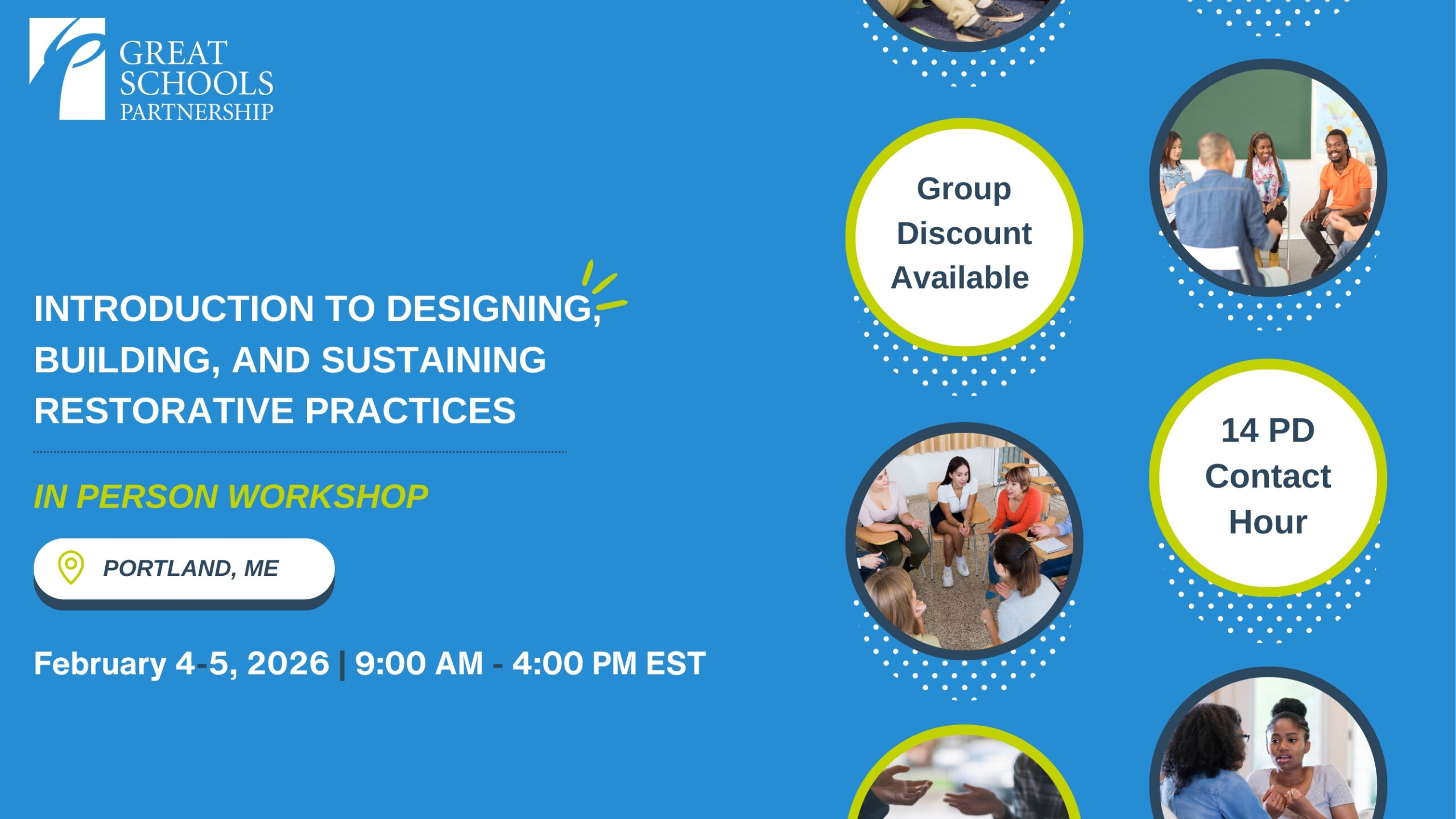 Introduction to Designing, Building, and Sustaining Restorative Practices